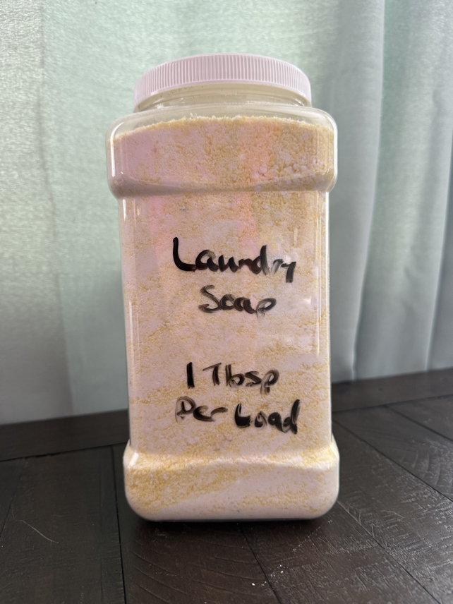 Homemade Powdered Laundry Detergent With Simple Ingredients - The Stay ...